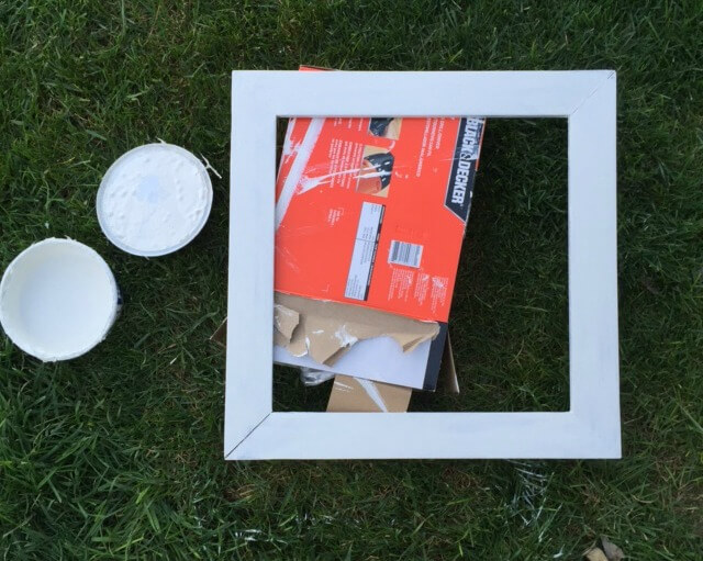 DIY Framed Spiderweb - Twelve On Main