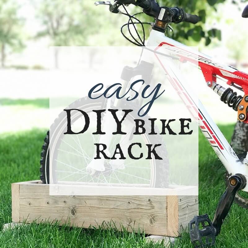 Easy DIY Bike Rack | 10 Minute DIY - Twelve On Main Easy DIY Bike Rack | 10 Minute DIY - Twelve On Main