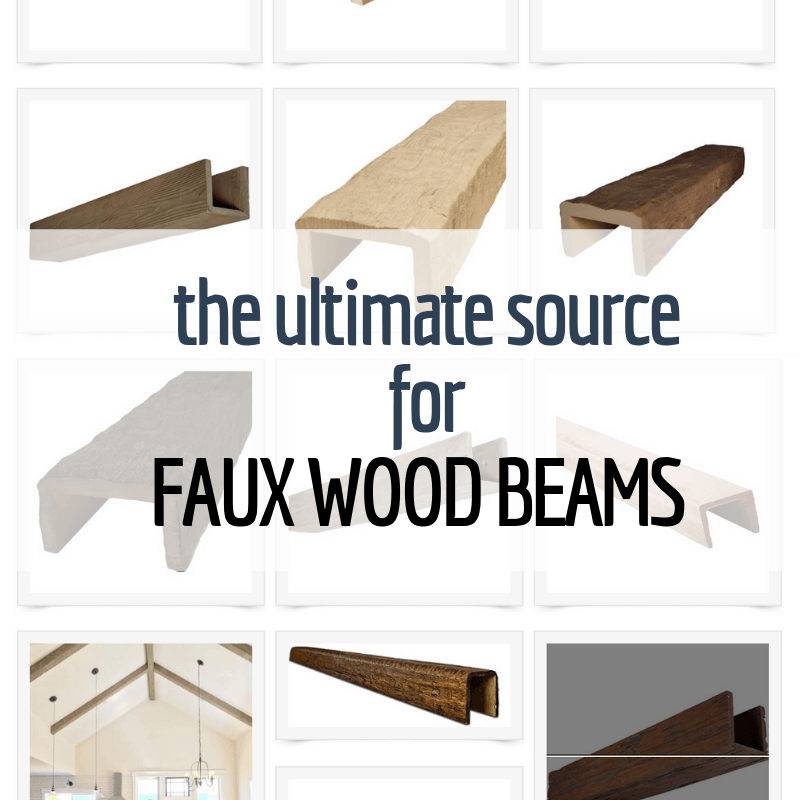 Pre-made Faux Wooden Beams Delivered Right to your Door! - Twelve On Main