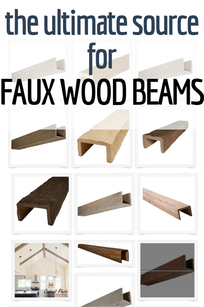 Pre-made Faux Wooden Beams Delivered Right to your Door! - Twelve On Main