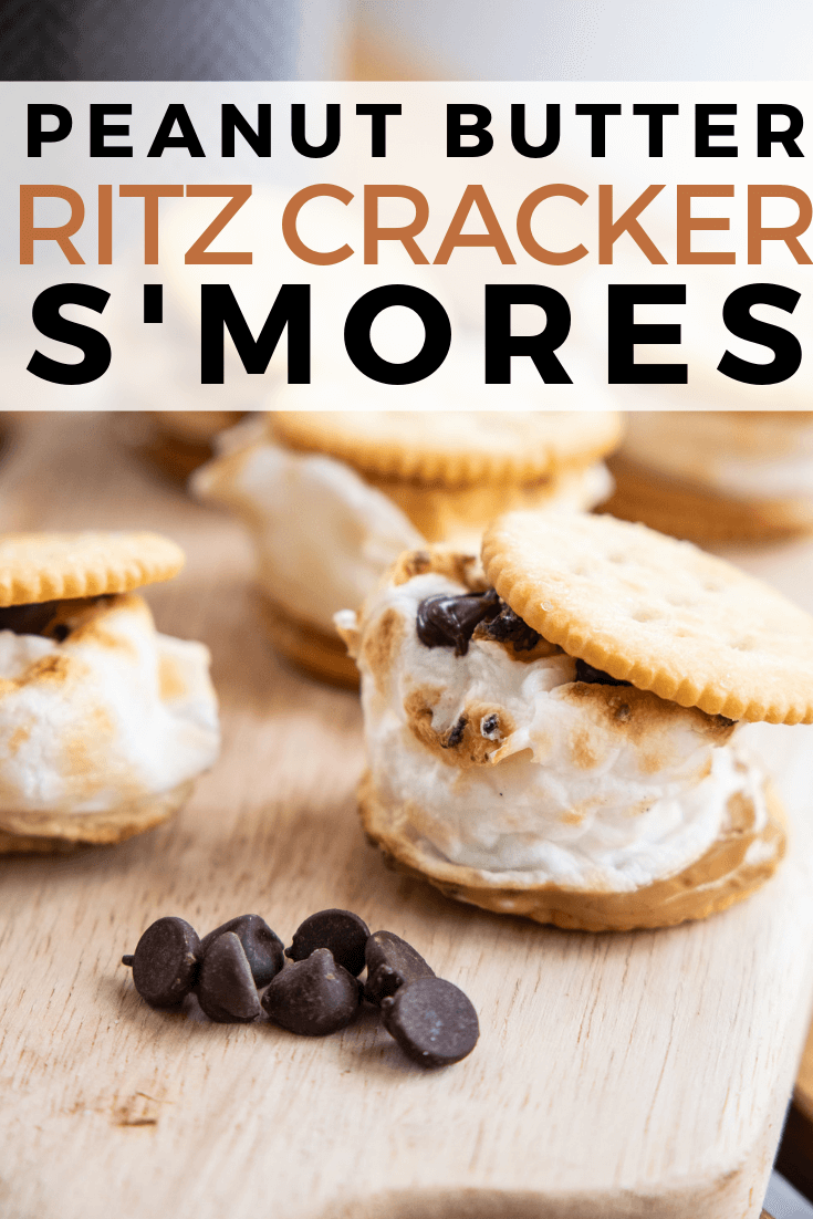 Peanut Butter Ritz Cracker Smores Recipe - Twelve On Main