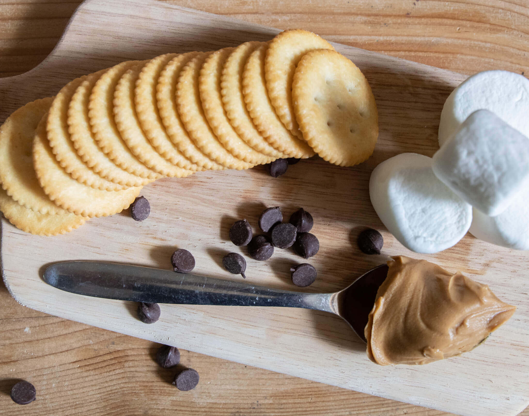 Peanut Butter Ritz Cracker Smores Recipe - Twelve On Main