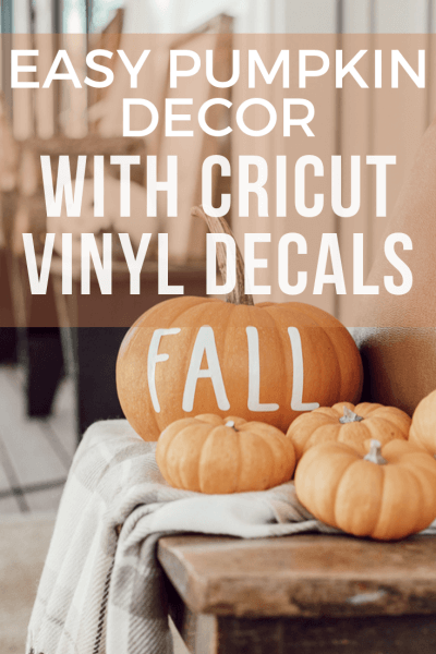 Easy to Make Pumpkin Vinyl Decals for Effortless Fall Decor - Twelve On ...