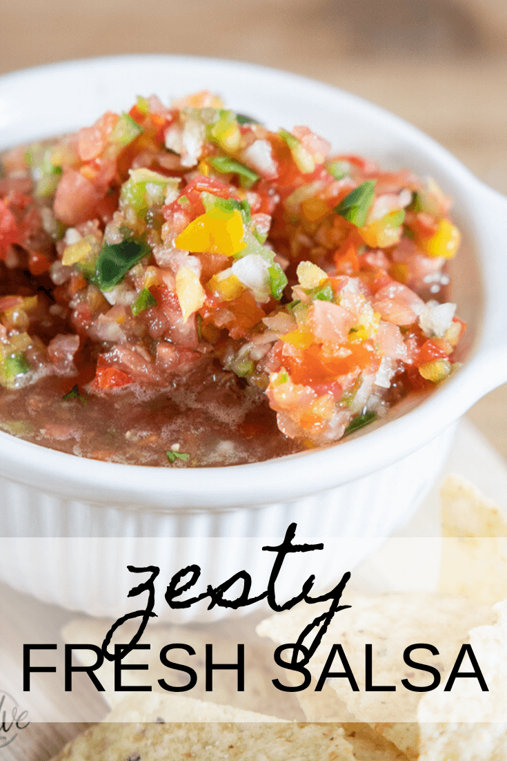 Our Favorite Zesty Fresh Salsa Recipe - Twelve On Main