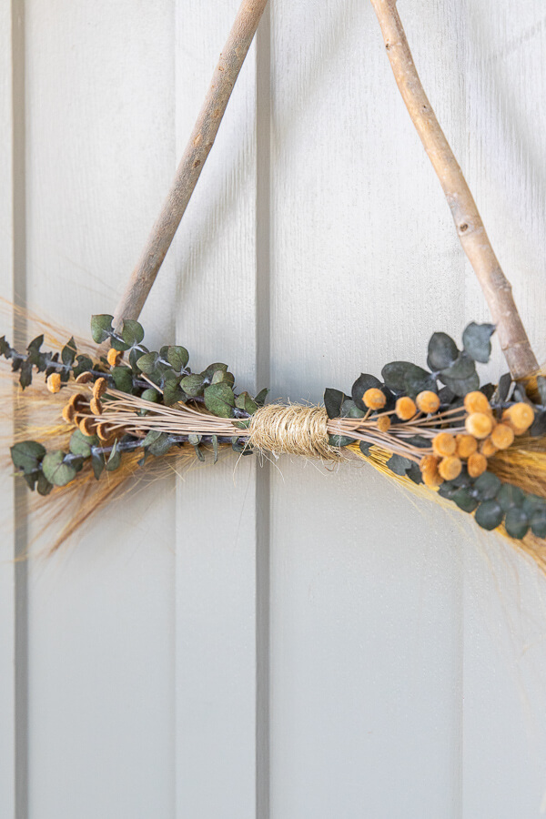 Nature Inspired Twig Wreath for Fall - Twelve On Main