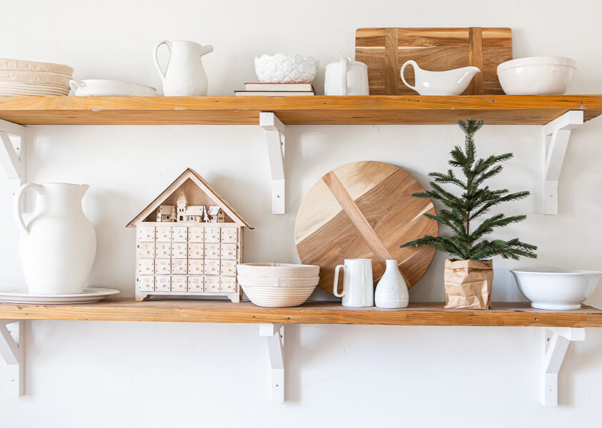 Easy and Inexpensive Tabletop Tree Decor Hack - Twelve On Main