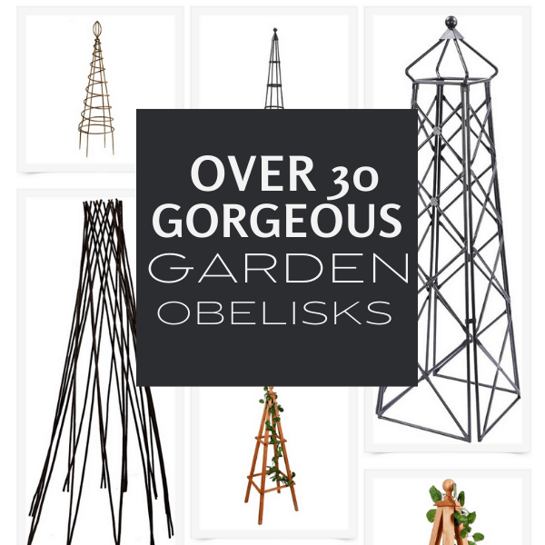 Over 30 Gorgeous Garden Obelisk Trellis Ideas You Will Love - Twelve On ...