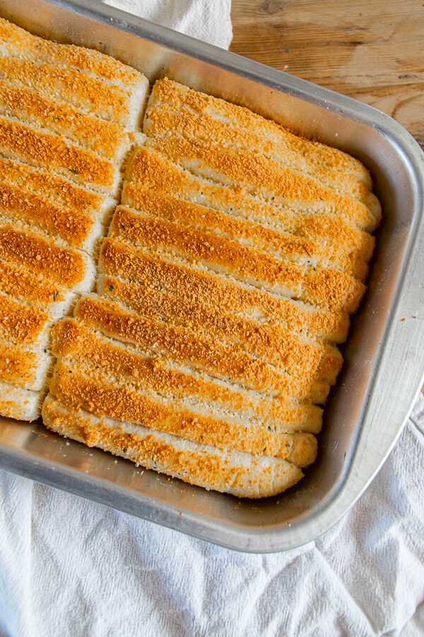 Easy Light and Fluffy Homemade Breadsticks Recipe - Twelve On Main