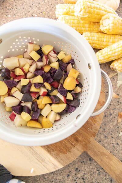 Hearty Creamy Chicken Corn Chowder with Potatoes and Bacon - Twelve On Main