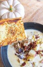 Hearty Creamy Chicken Corn Chowder with Potatoes and Bacon - Twelve On Main