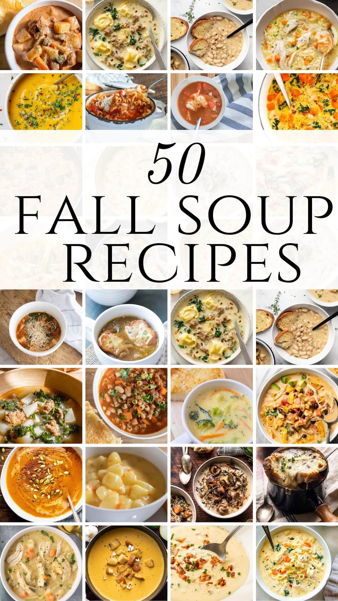 50 Amazing Fall Soup Recipes to Try - Twelve On Main