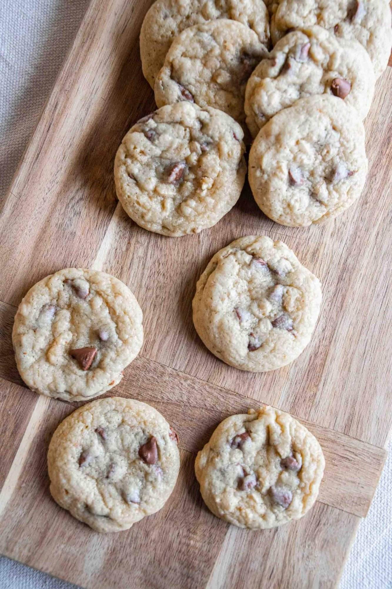 Ooey Gooey Soft Sourdough Chocolate Chip Cookies - Twelve On Main