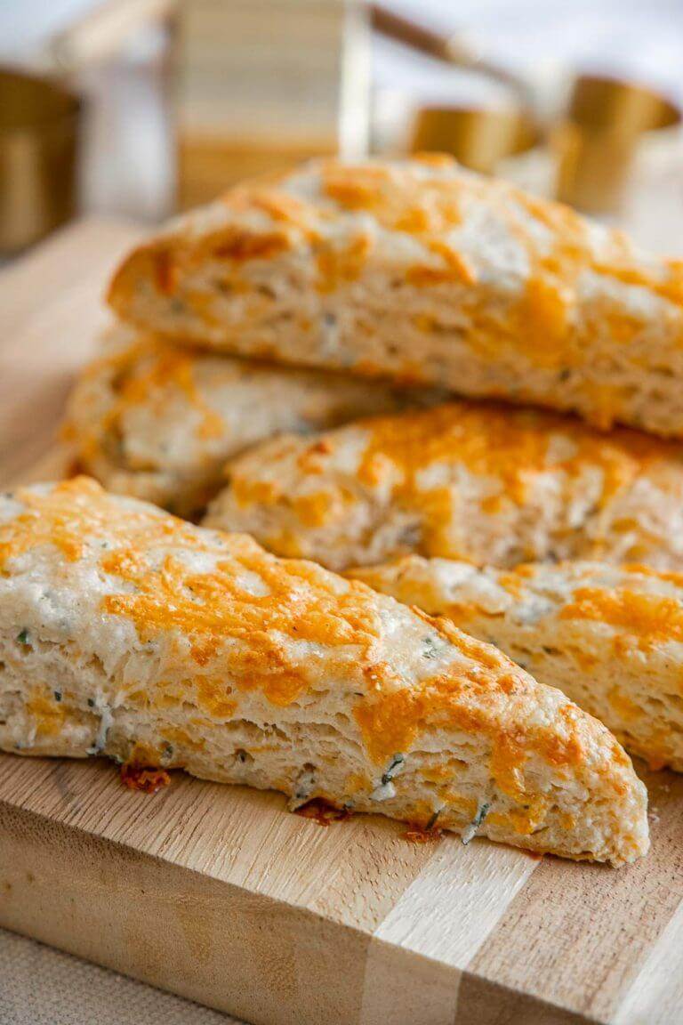 Sharp Cheddar and Chive Sourdough Scones` - Twelve On Main