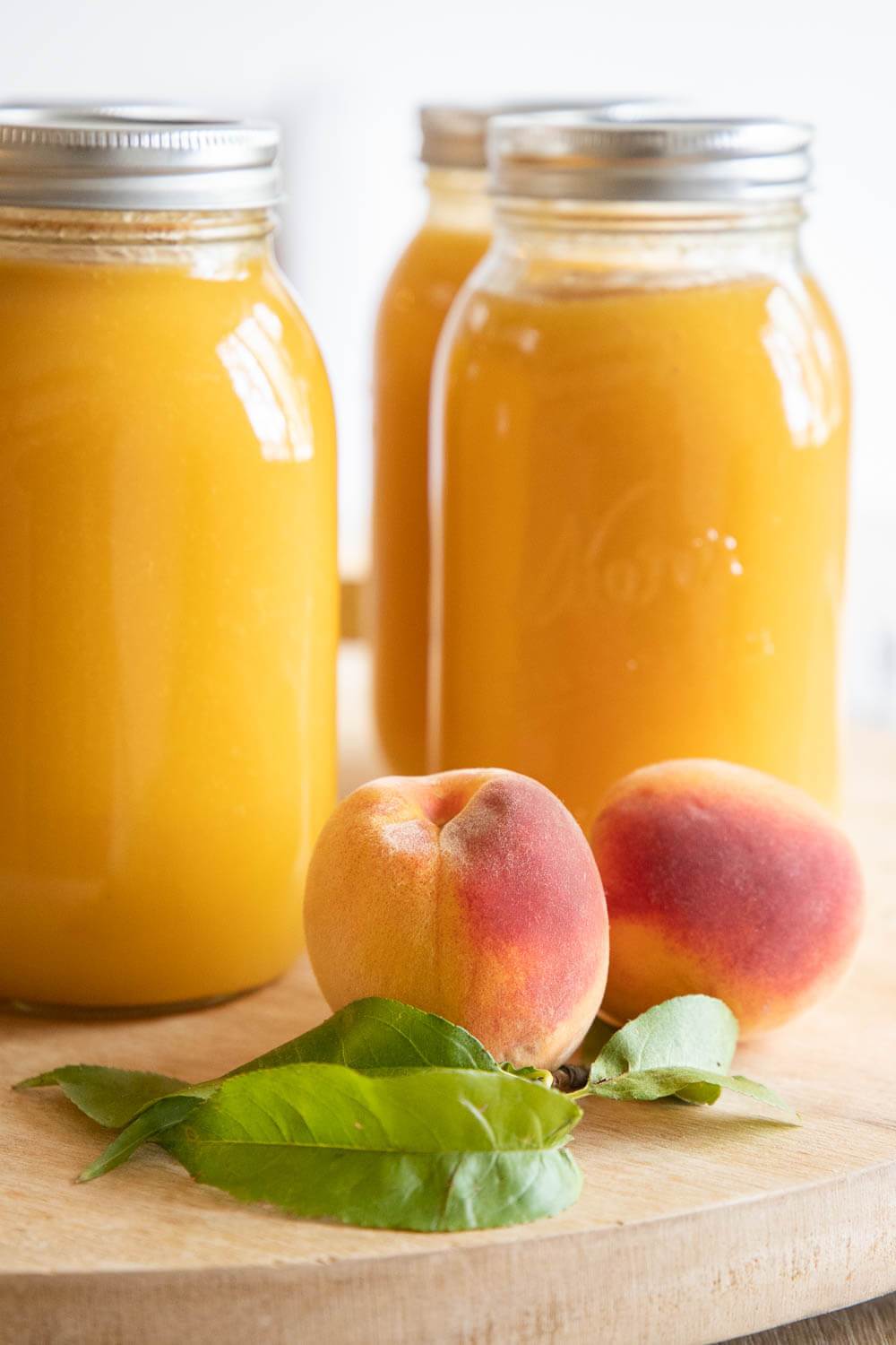 Easy Silky Smooth Peach Nectar - Fresh or Bottled - Twelve On Main