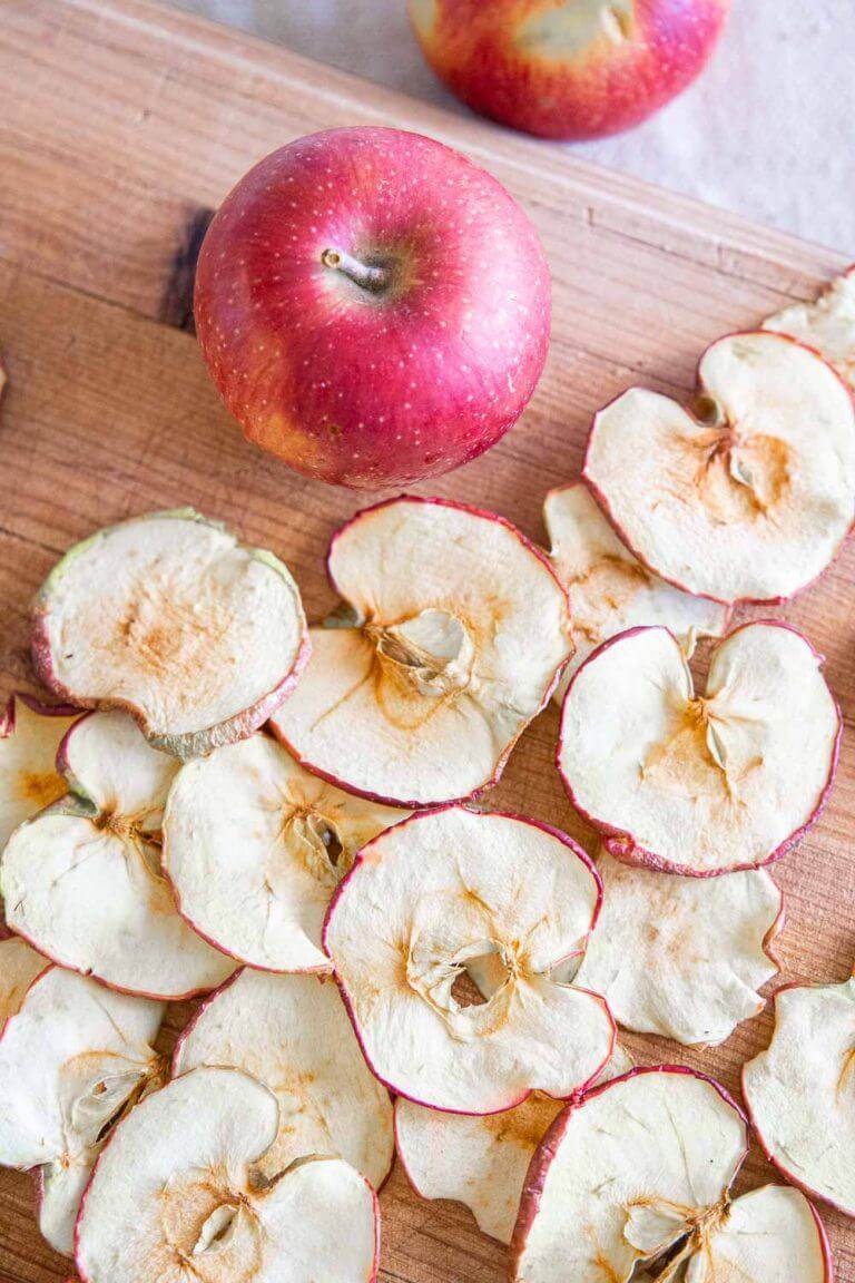 How to Dry Apple Slices for Decoration - Twelve On Main