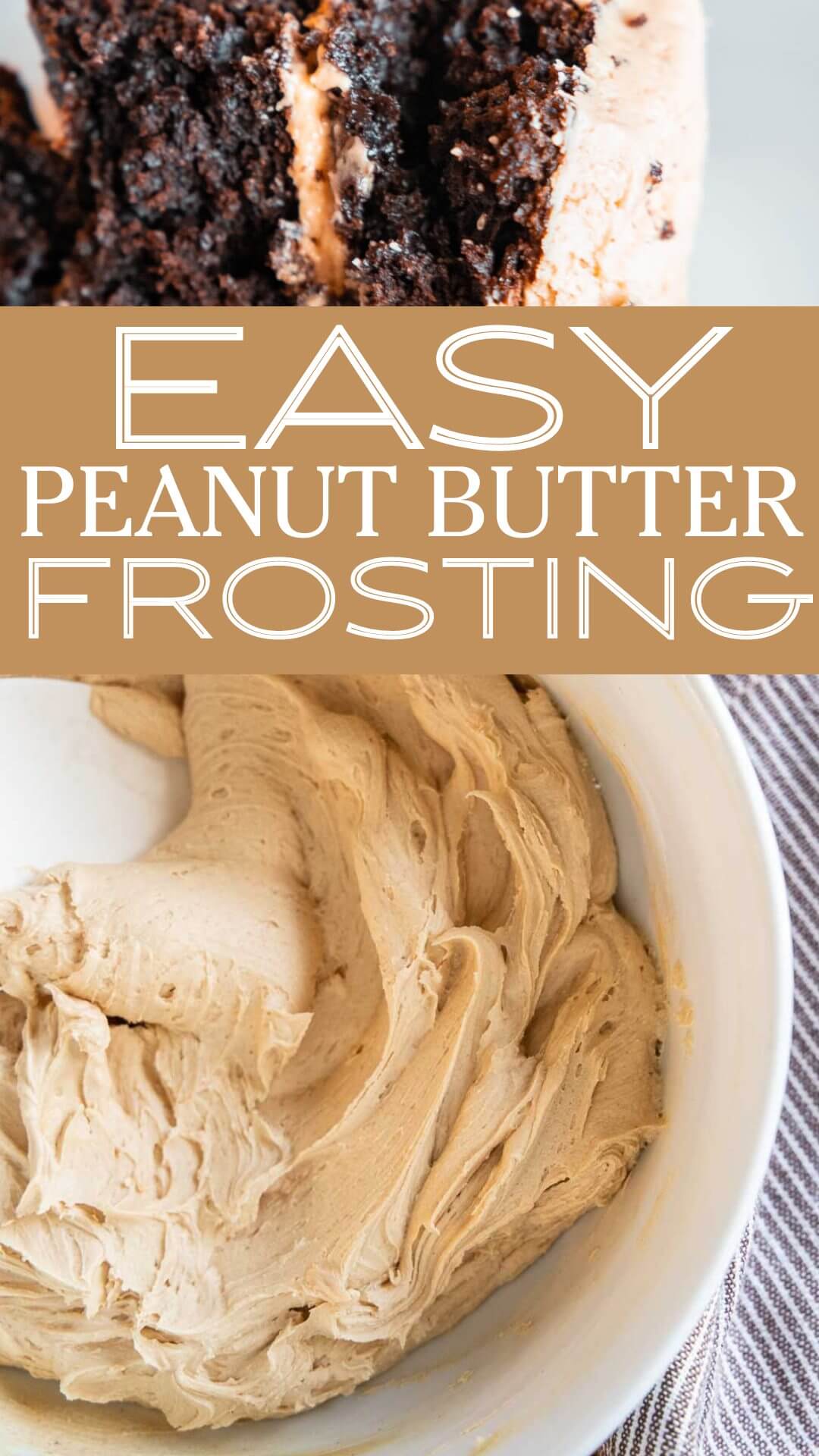 Amazing Peanut Butter Frosting - Twelve On Main